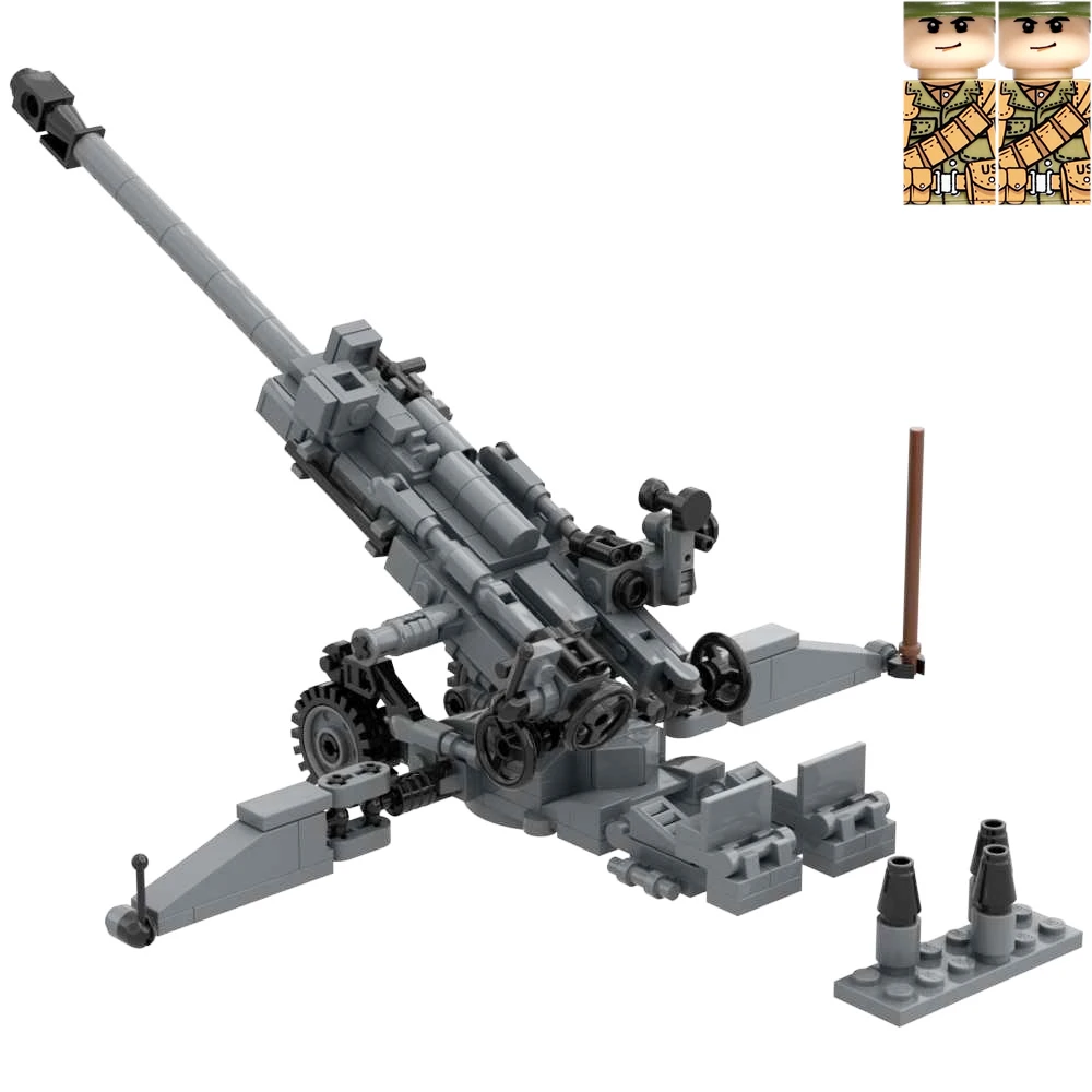 M777 155mm Howitzer Military Weapons Building Block Toys new Bricks ...