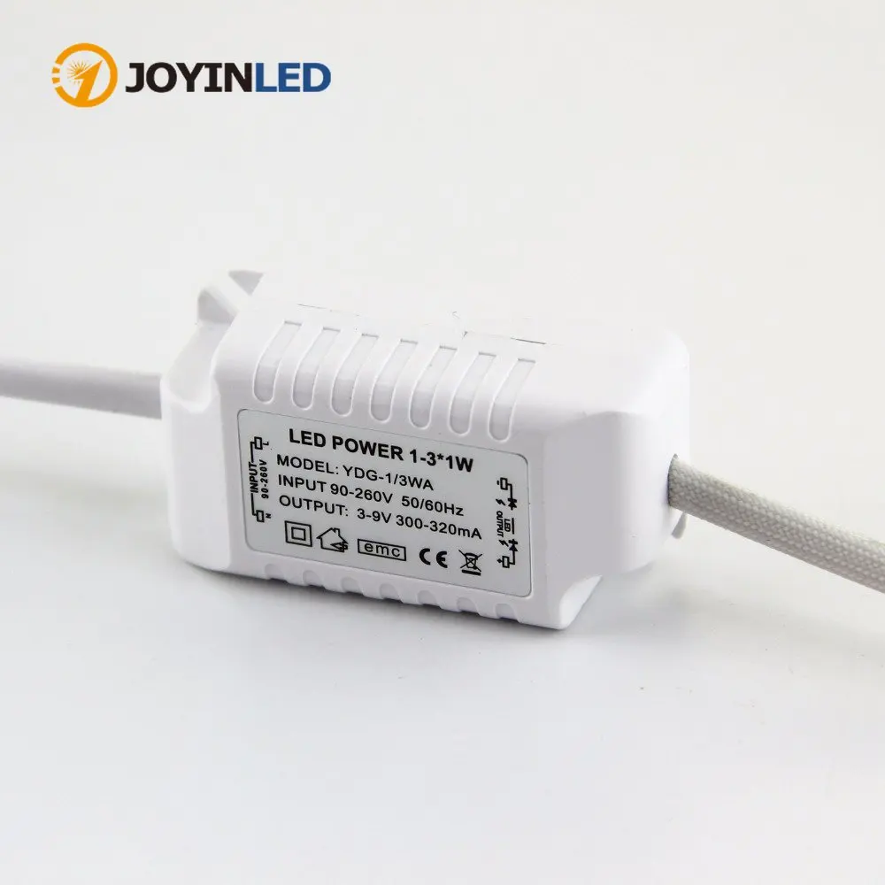 4pcs-220Vac-TRIAC-Dimmable-1-3W-LED-Ceiling-Down-Light-Transformer ...