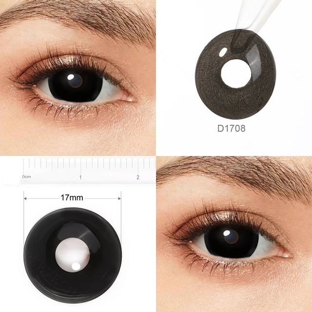 Black Zombie Contact Lenses