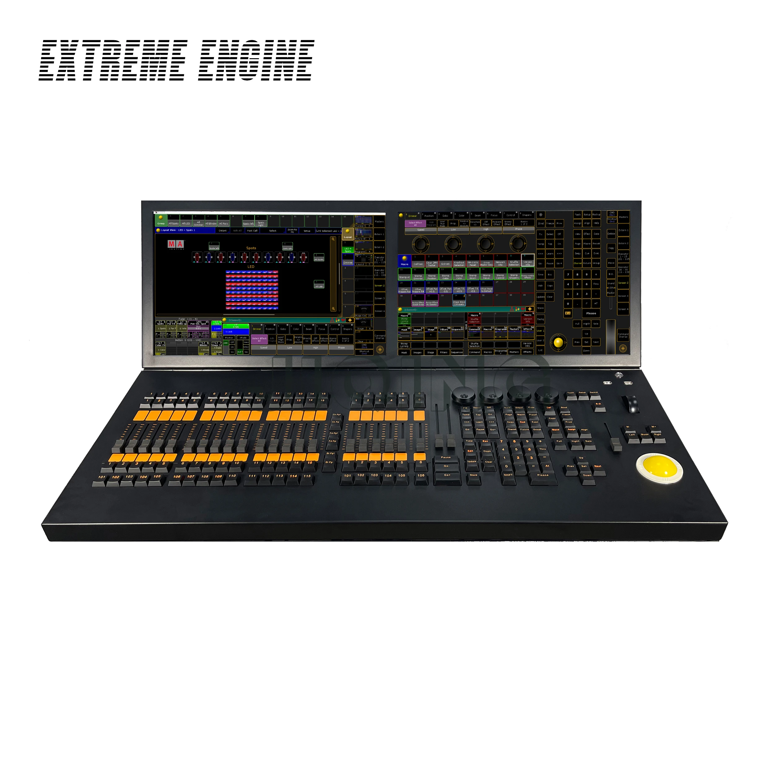 Controlador DMX Grand MA2, consola de luz, Control de iluminación de ...