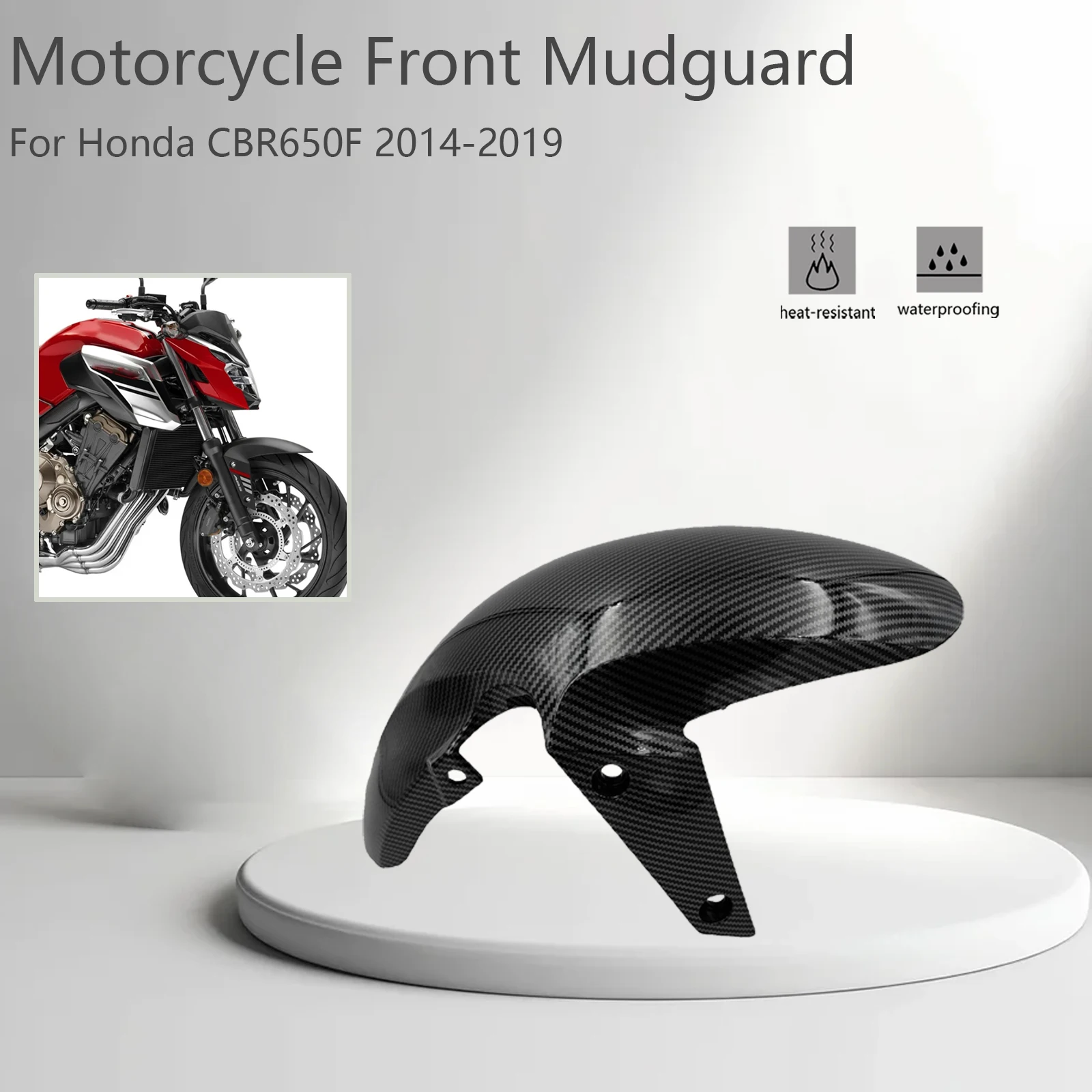 Motorcycle Front Fender Splash Mudguard For Honda CBR650F CB650F cbr ...