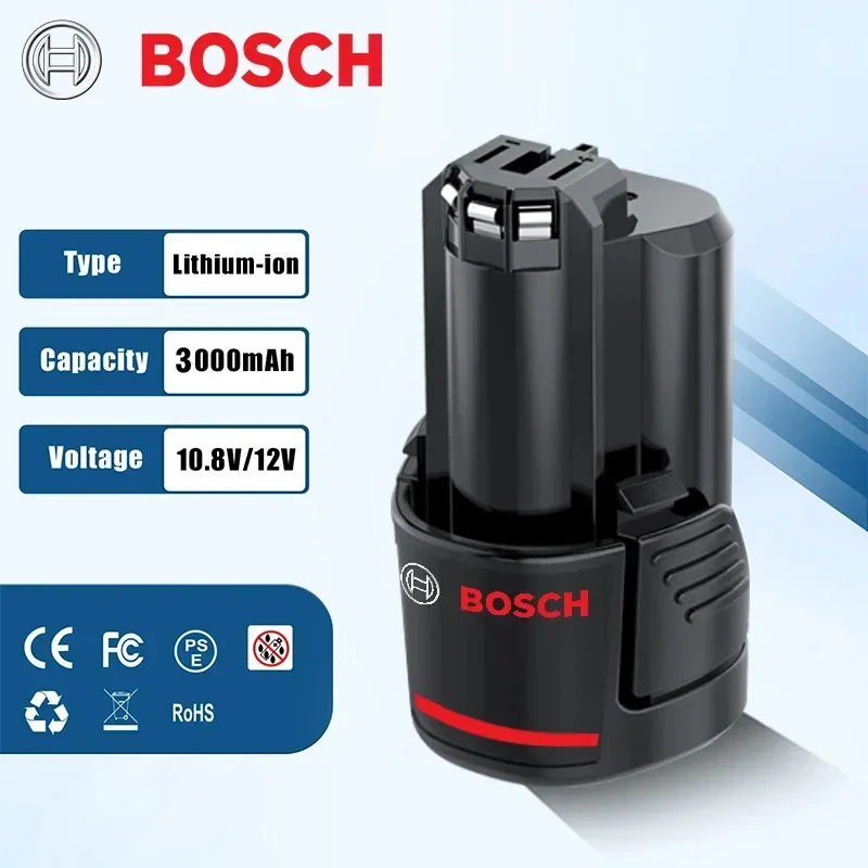 Original Bosch battery 12V battery, 2.0Ah BAT411 Lithium ion ...