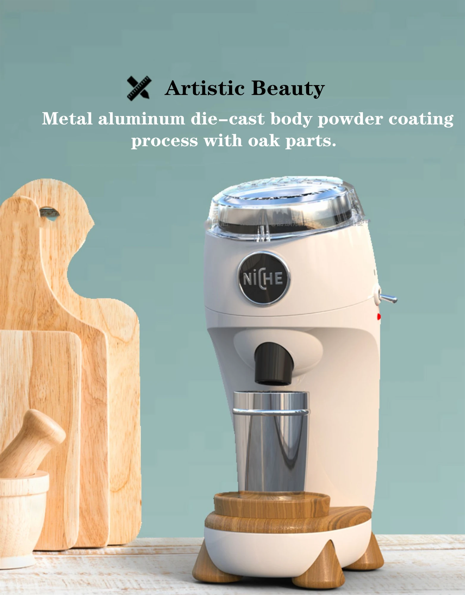 Welhome / WPM Electric coffee bean grinder Coffee machine WPM coffee ...