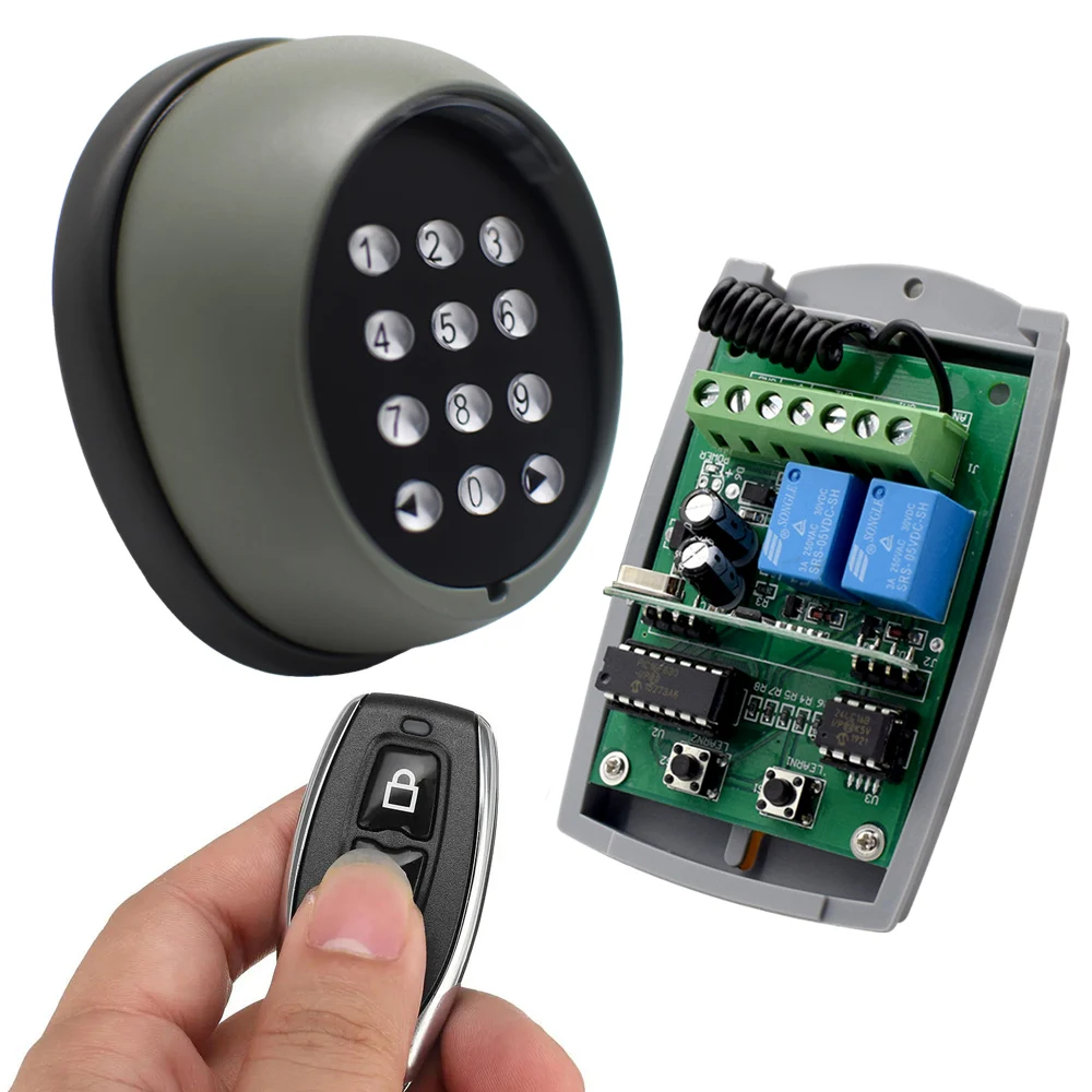 Wireless-Keypad-Opener-Rolling-Code-433MHz-Remote-Control-With-12V-24V ...