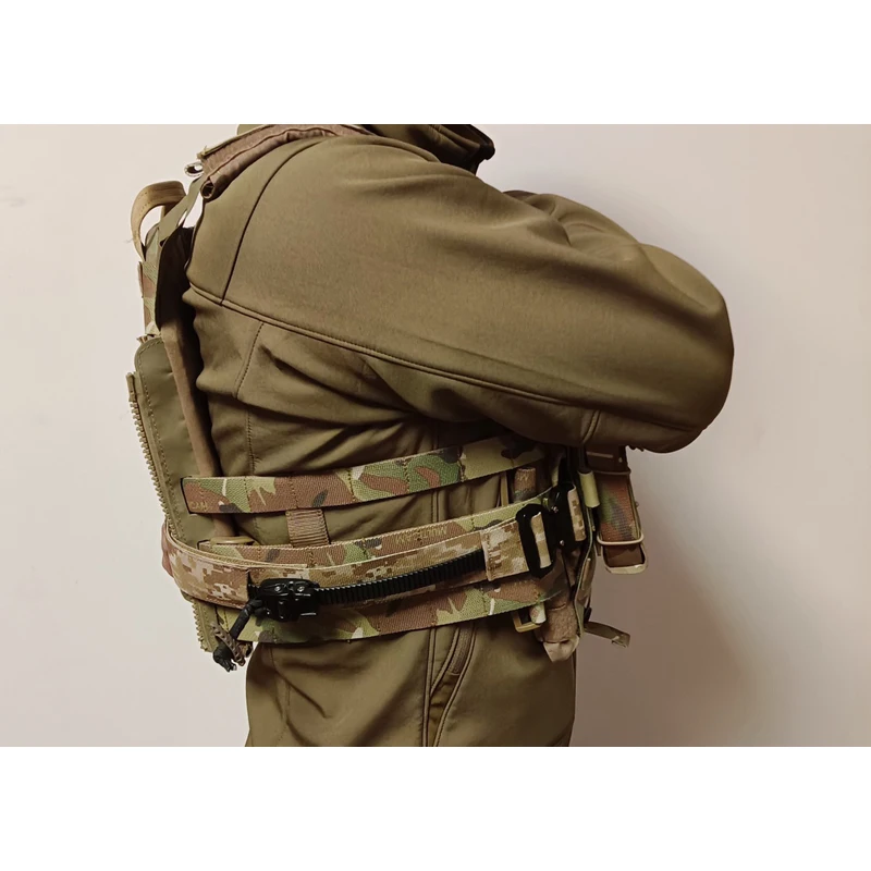 Tactical retractor strap insertable molle TItan knowledge retractor strap
