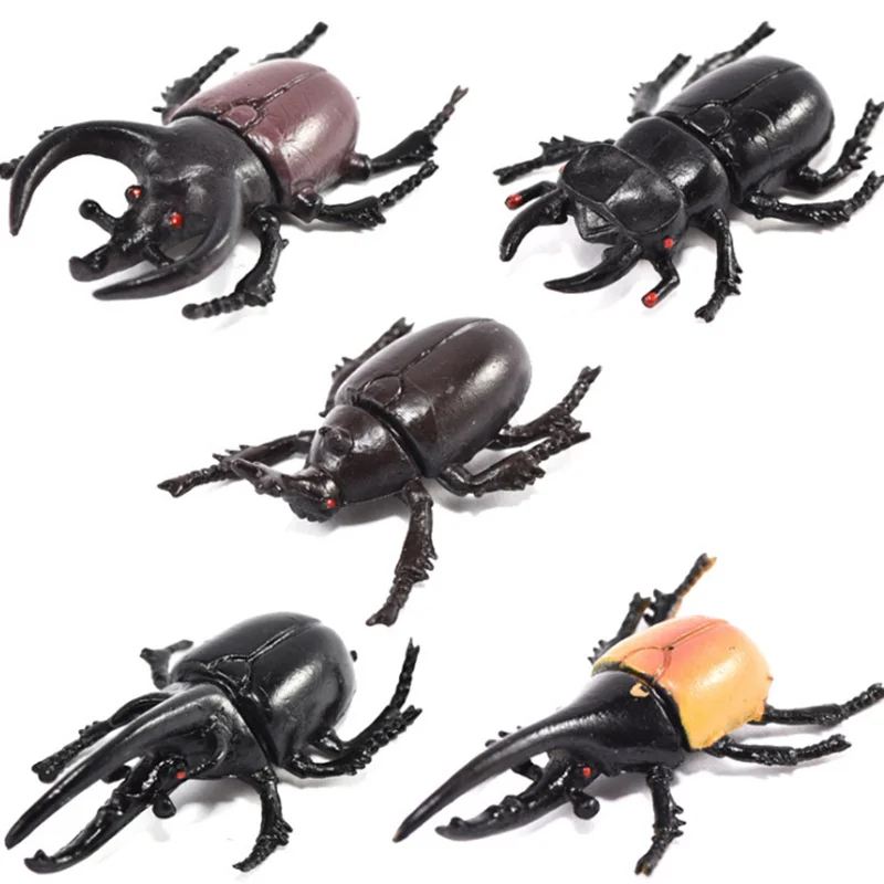 Beetle-Figure-Collectible-Toys-Simulation-Insect-Animal-Action-Figures ...
