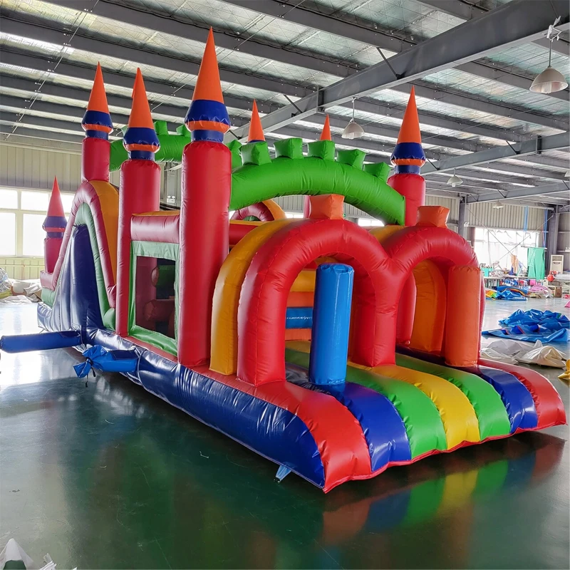 Inflatable Obstacle Course | Inflatable Trampolines | Inflatable Playground - Customized ...