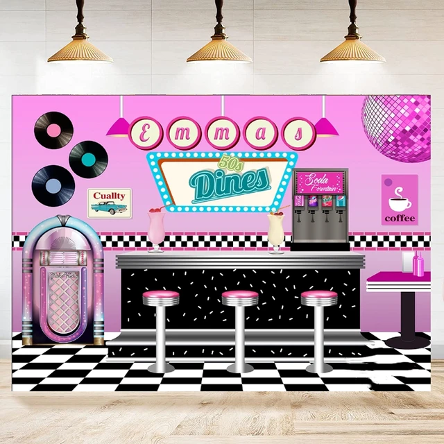 50s Diner Background