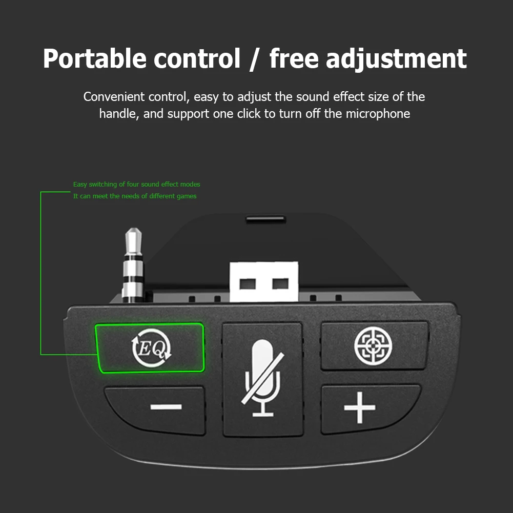 Gamepad-Headset-Adapter-with-3-5mm-Audio-Plug-Controller-Headphone ...