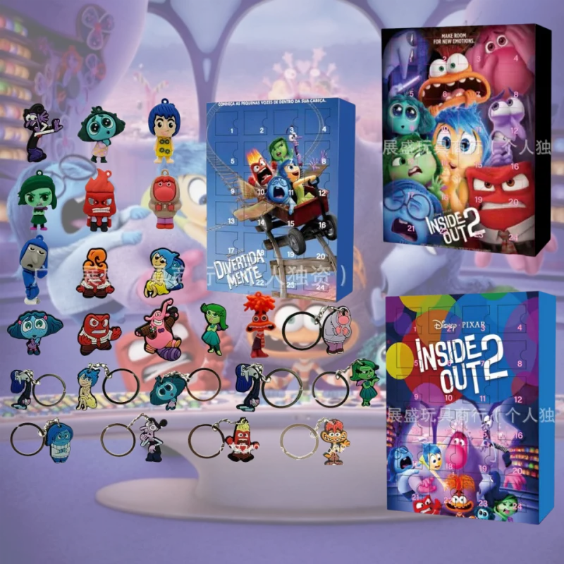 Inside-Out-2-figura-de-Anime-Moive-calendario-de-Adviento-de-Navidad ...