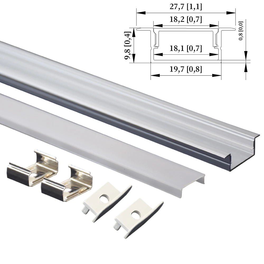 LED-Aluminum-Profile-Strip-Light-with-Aluminum-Profile-LED-Strip-and ...