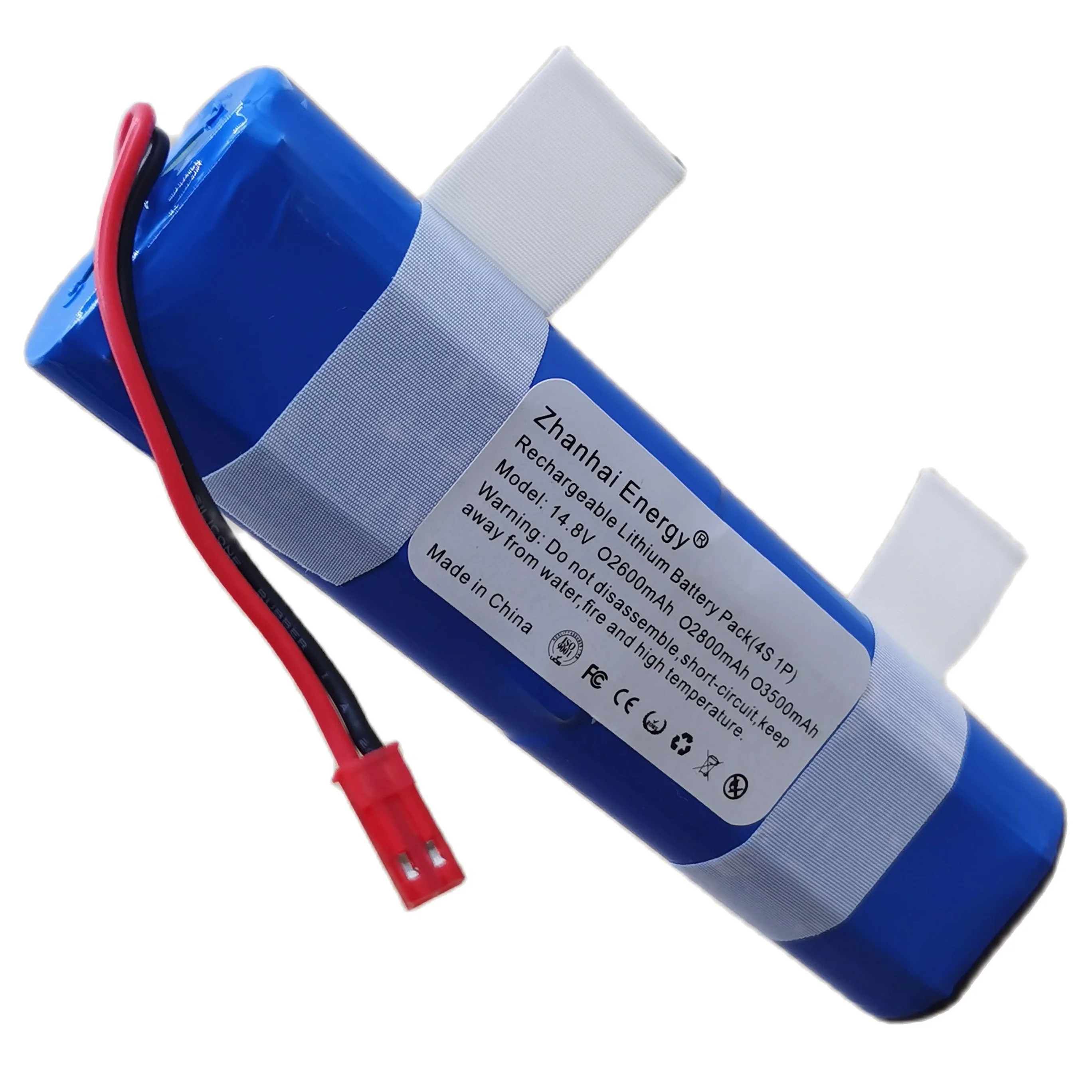 ILIFE 스위핑 로봇 V3sPro V5s Pro X750 용 14.4V 14.8V 3500mAh 2600mAh 18650 리튬 이온 원통형 충전식 배터리 팩, 신제품 ...