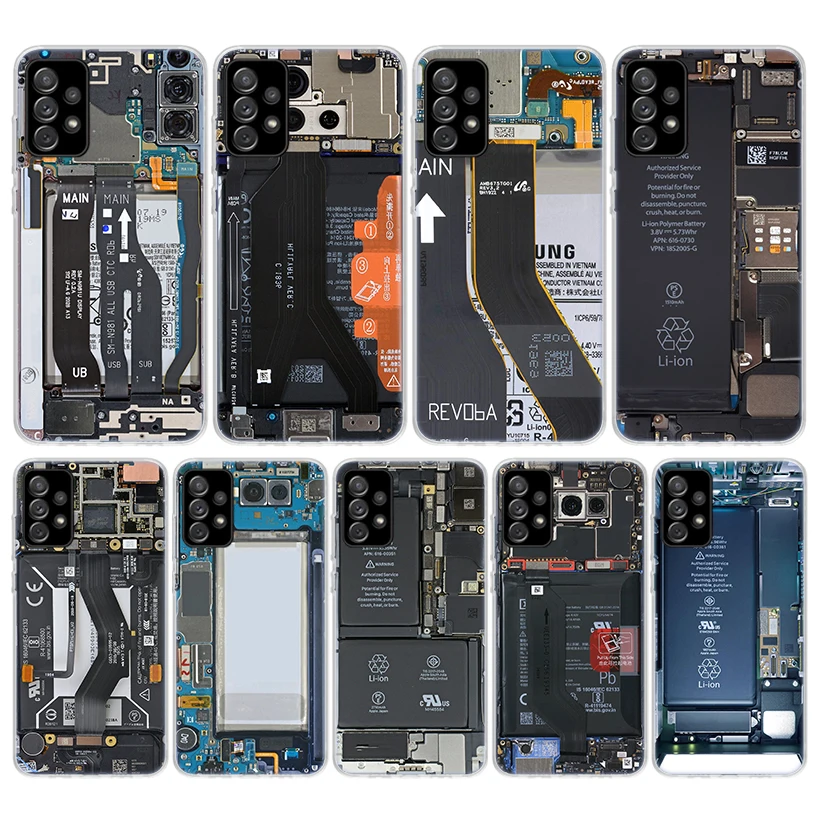 Motherboard-Circuit-Funny-Pattern-Soft-Phone-Case-For-Samsung-Galaxy ...