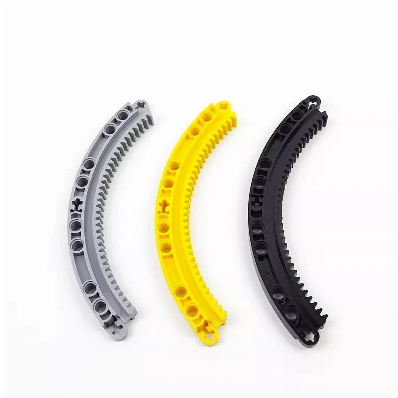 24121-Gear-Rack-11-x-11-Curved-Brick-Collections-Bulk-Modular-GBC-Toys ...