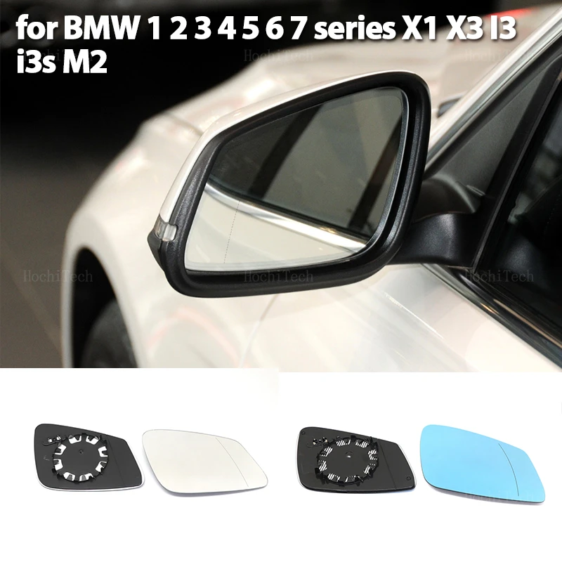 Left-Right-Wing-Mirror-Glass-Heated-Driver-Passenger-Side-For-BMW-X1 ...