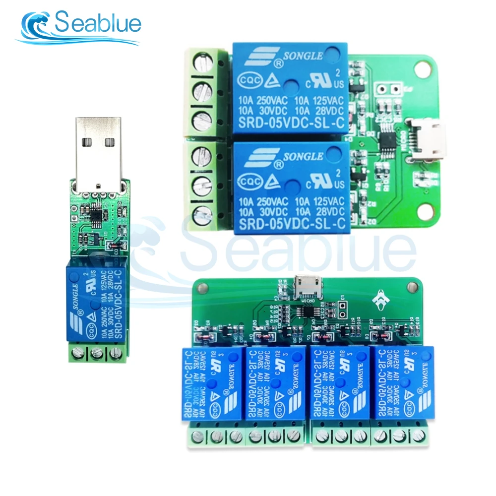 1-2-4-Channel-HID-Drive-Free-Micro-USB-5V-Relay-Module-Can-Control-the ...