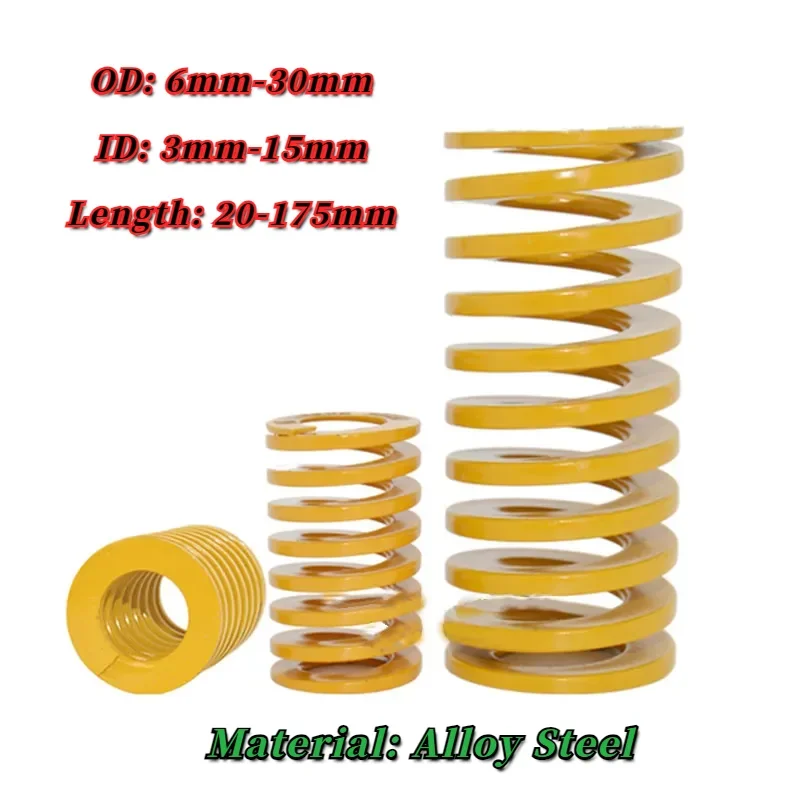Yellow-Small-Load-Die-Mold-Springs-Spiral-Stamping-Compression-Mould ...