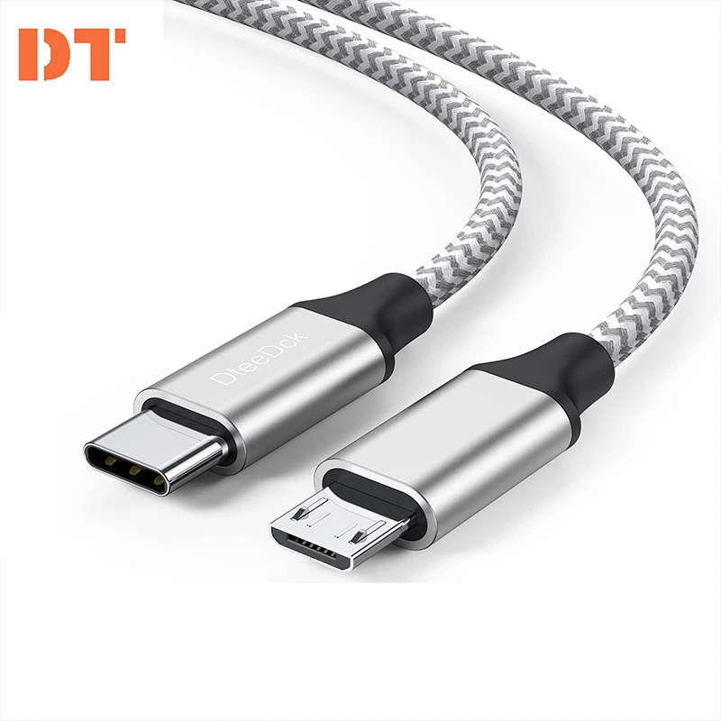 DteeDck-Cabo-USB-C-para-Micro-USB-Cabo-de-Carregamento-Macho-para-Macho ...