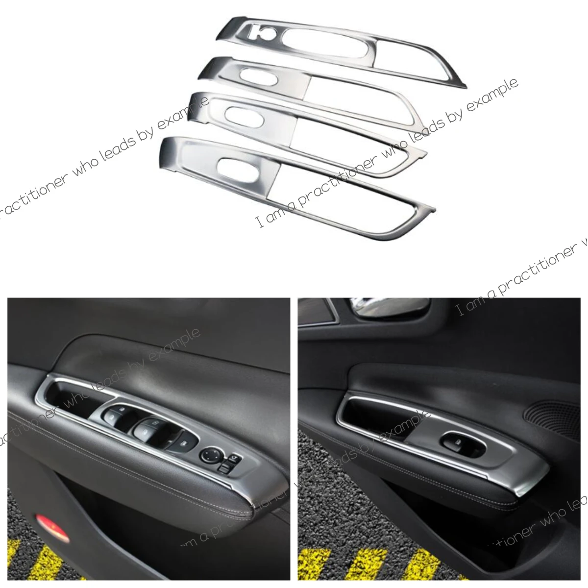 For Renault Koleos 2017-2020 LHD Stainless Door Armrest Window Lift ...