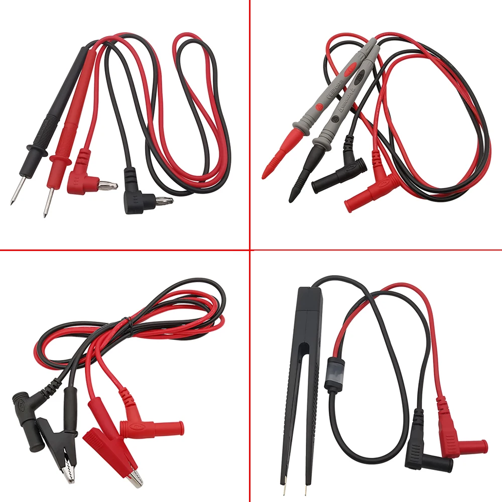 1Pair-Multimeter-Universal-Probe-Test-Lead-Banana-Plug-Alligator-Clip ...