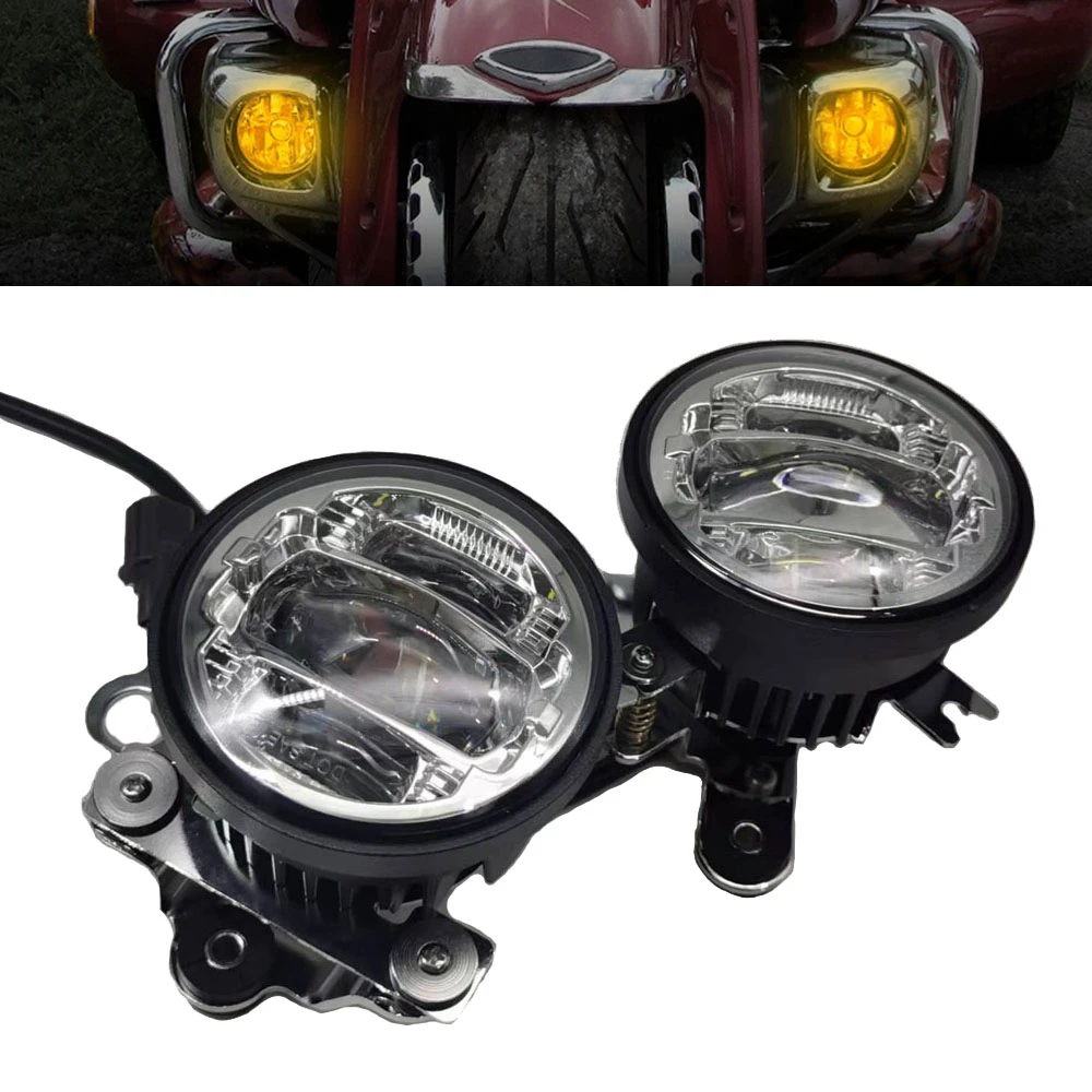 Motorcycle LED Driving Fog Light For Honda Goldwing 1800 GL1800 2006 ...