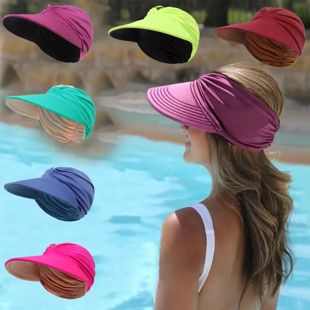 Fashion-Summer-Sun-Protection-Hats-Flexible-Double-sided-Hat-Anti-UV ...