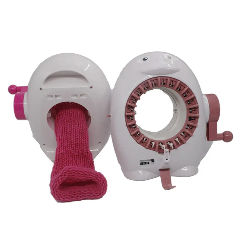Vertical-Penguin-Wool-Knitting-Machine-Children-DIY-Knitting-Machine ...