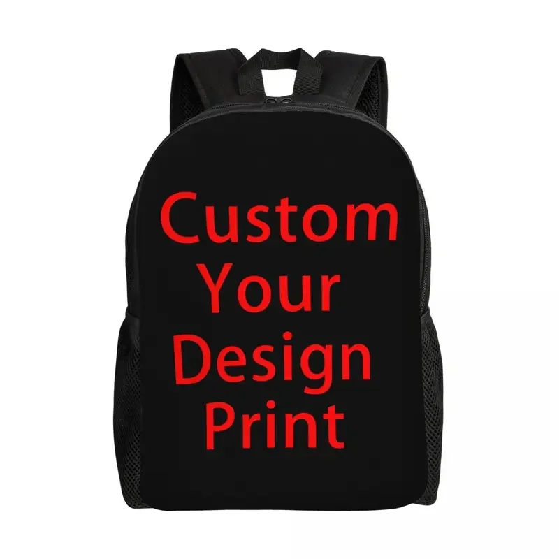 Custom-Your-Design-Travel-Backpack-Men-Women-School-Computer-Bookbag ...