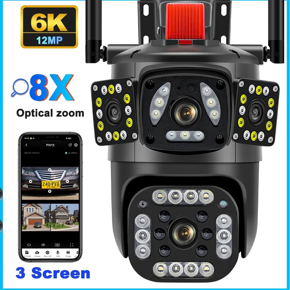 6K-12MP-WiFi-IP-Camera-Outdoor-3-Screen-View-PTZ-Surveillance-Cam-Auto ...