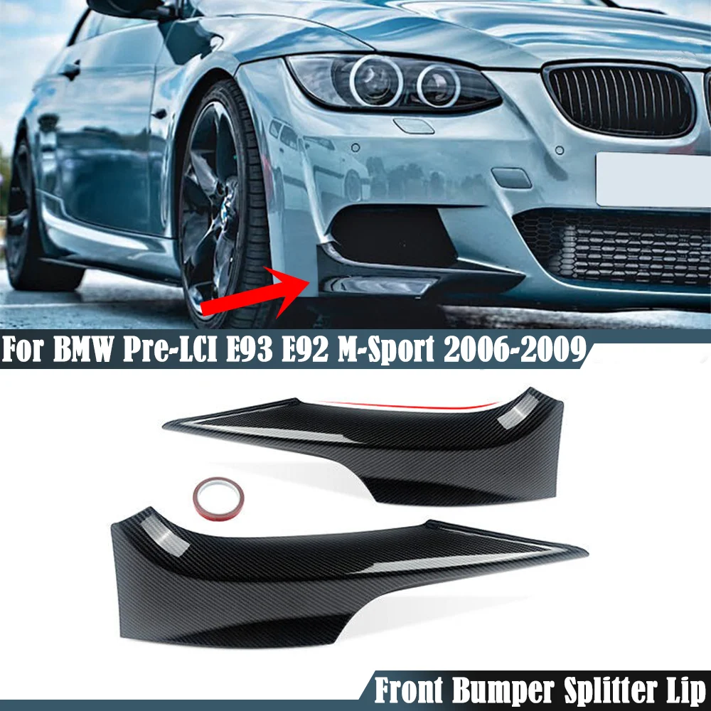 Car Front Bumper Lip Spoiler Side Diffuser Splitter Body Kits For BMW 3 ...