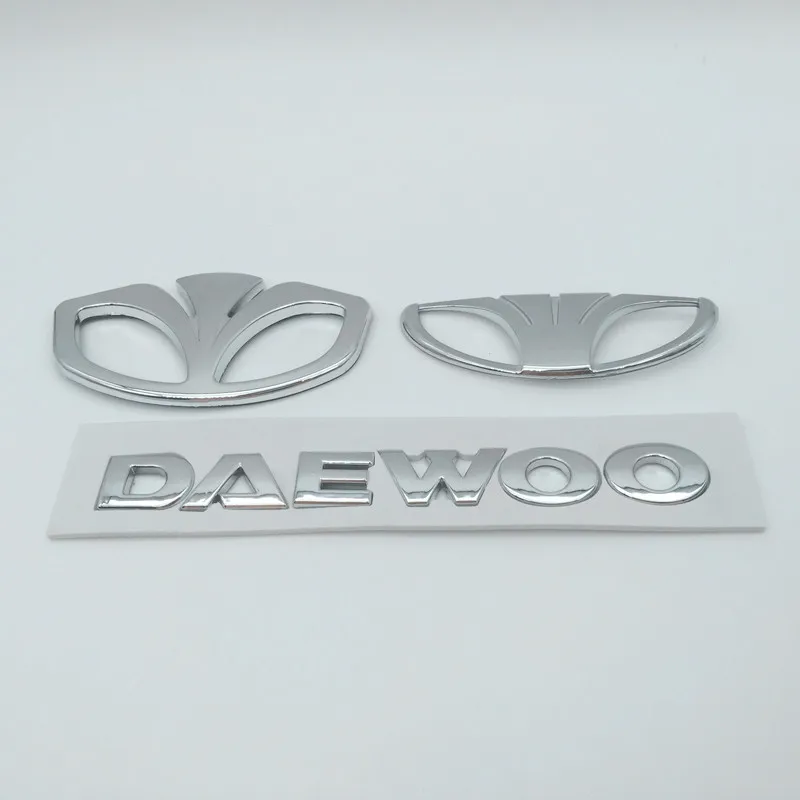 1pcs-3D-ABS-DAEWOO-car-Letter-Front-Head-Hood-Bonnet-Emblem-Rear-Tail ...