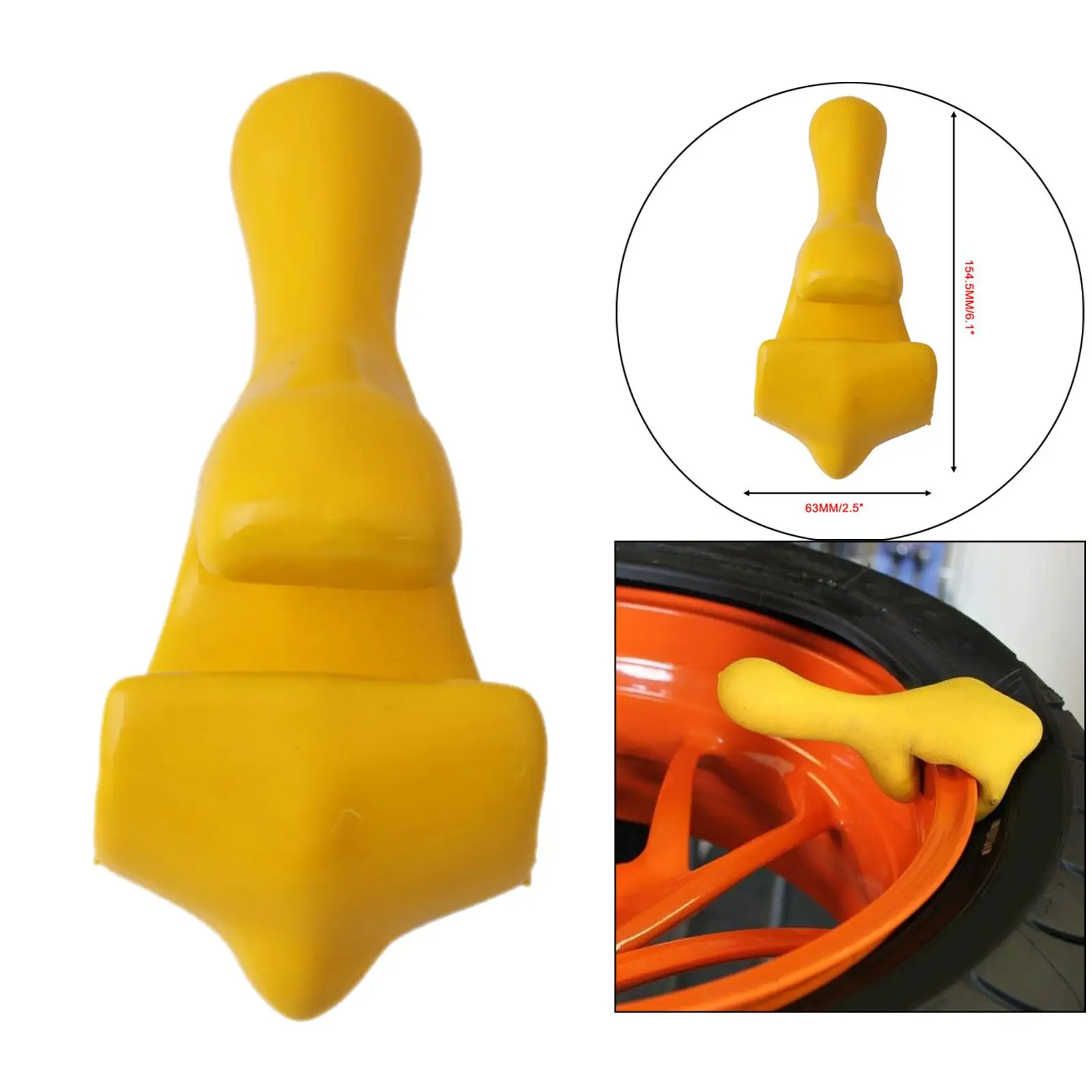 Yellow PVC Coating Tire Changer Mounting Tool for Car Trucks Off-Road ...