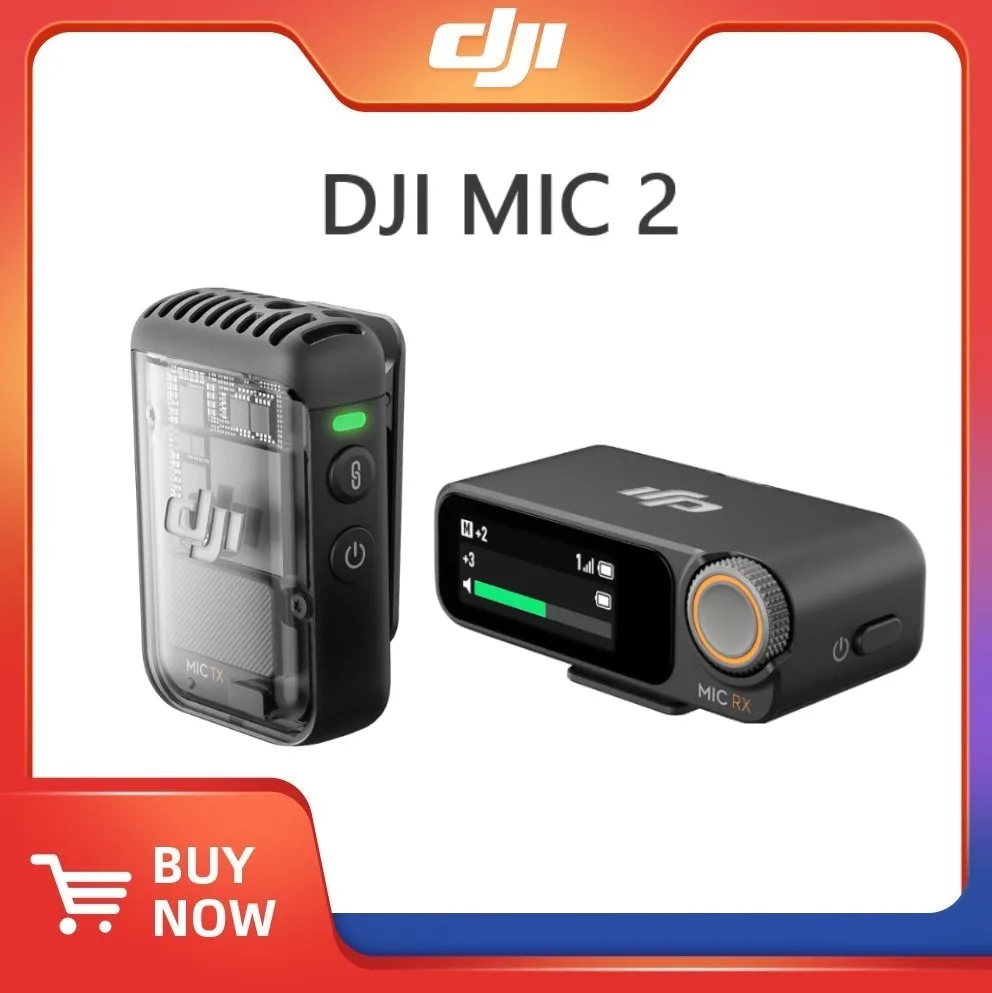 DJI-Mic-2-Wireless-Microphone-with-Intelligent-Noise-Cancelling-32-bit ...