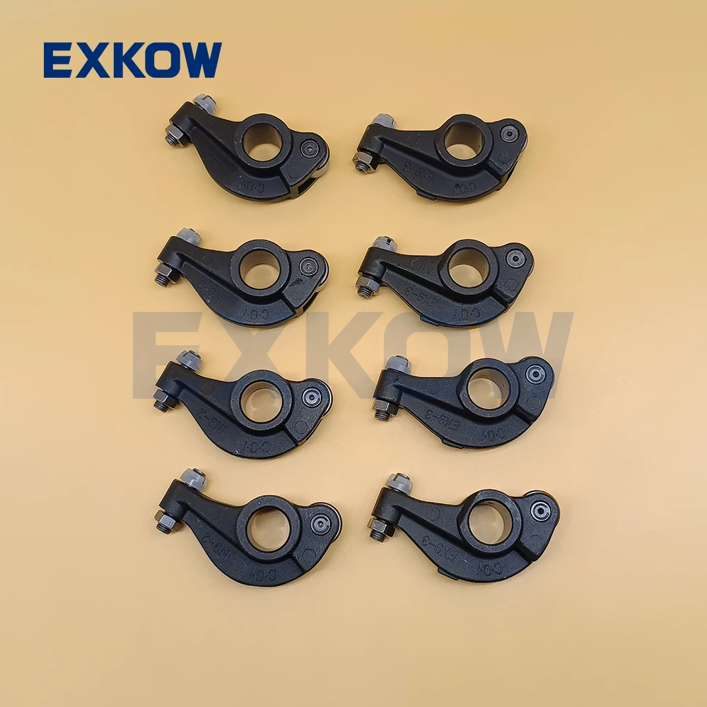 8X Inlet & Exhaust Valve Rocker Arm for Mitsubishi L200 Triton Pajero ...