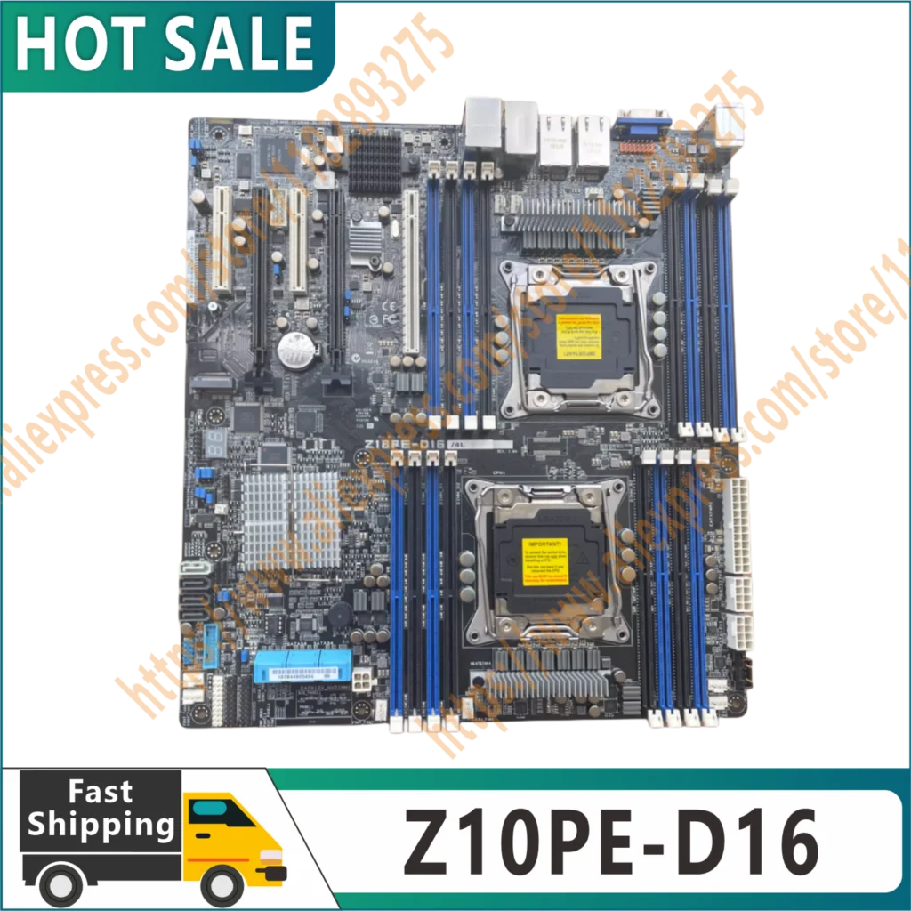 La scheda madre del server a doppio slot Z10PE-D16 C612 slot 2011 ...