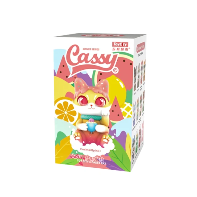 Cassy Cat Drinks Blind Box Toys Mystery Box Mistery Figure Action ...
