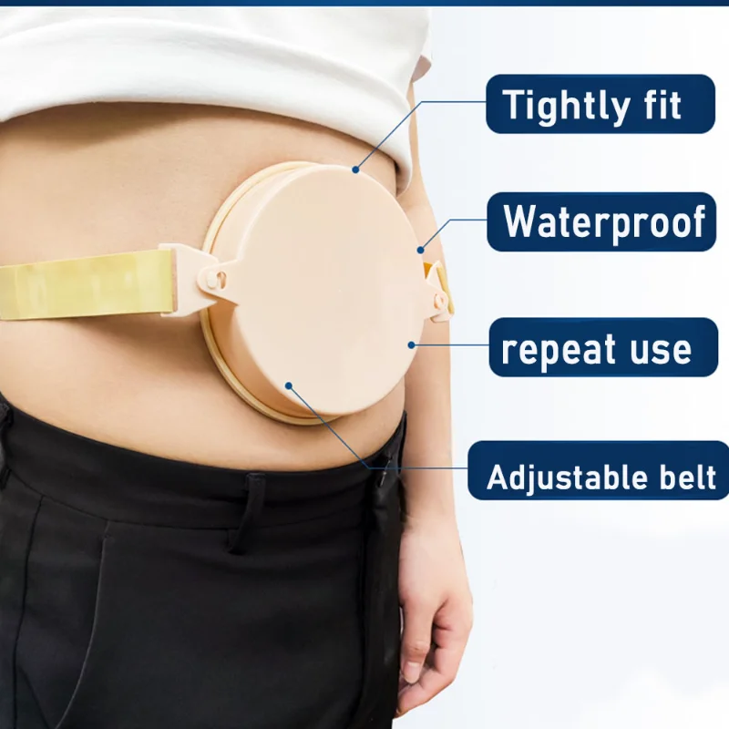 Estoma-ostomy-prova-dadjustable-gua-banho-capa-ajust-vel-ostomy-cinto ...