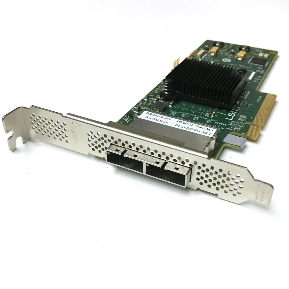LSI SAS 9300-8e HBA Card LSI SAS 9300-8e 12Gb/s HBA Card (IT Mode) - 8 ...