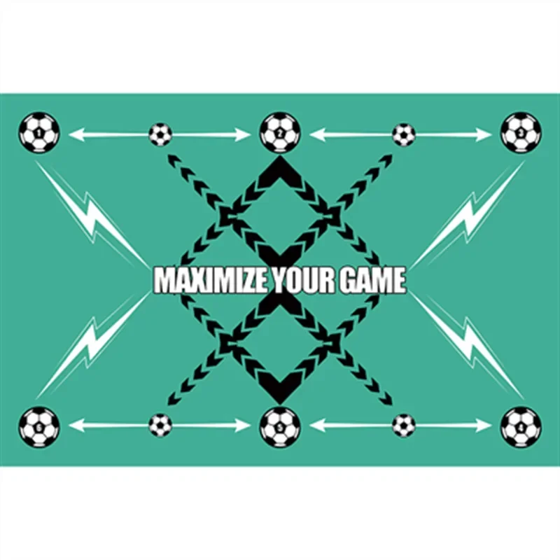 Football-Training-Mat-90x60cm-Rug-Soccer-Train-Carpet-with-Kick-Trainer ...