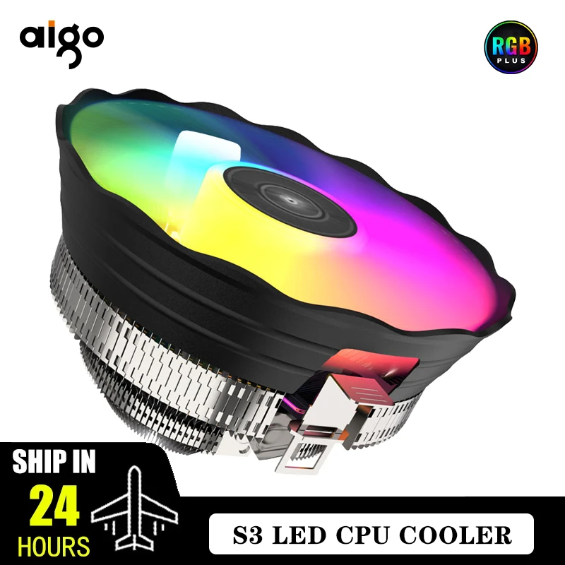 Aigo-S3-CPU-Cooling-Processor-Air-Cooler-Fan-RGB-PWM-Hielera-Intel-LGA ...