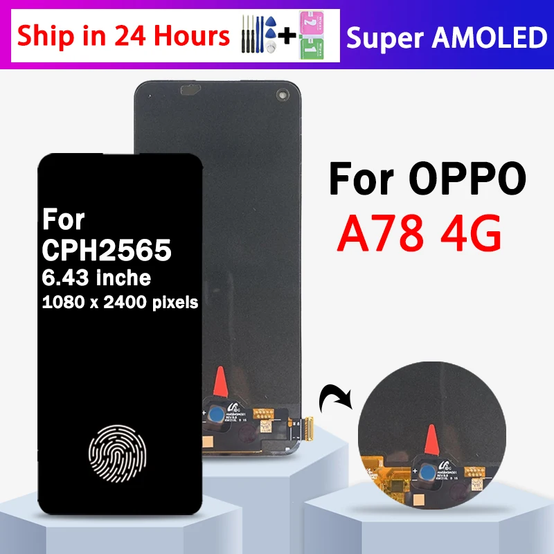 Pantalla-Super-AMOLED-de-6-43-pulgadas-para-OPPO-A78-4G-CPH2565-LCD-A78-montaje-de.jpg