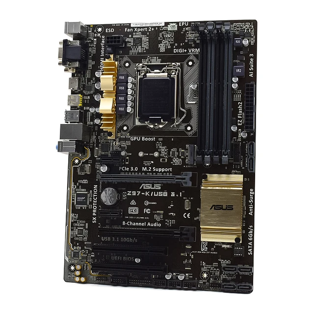 Asus Z97-p Desktop Motherboard Lga 1150 Atx Motherboard, 49% OFF