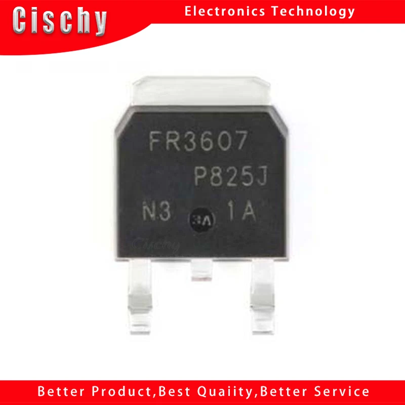 10pcs/lot IRFR3607 RFR3607 FR3607 56A 75V TO252 In Stock|Relays ...