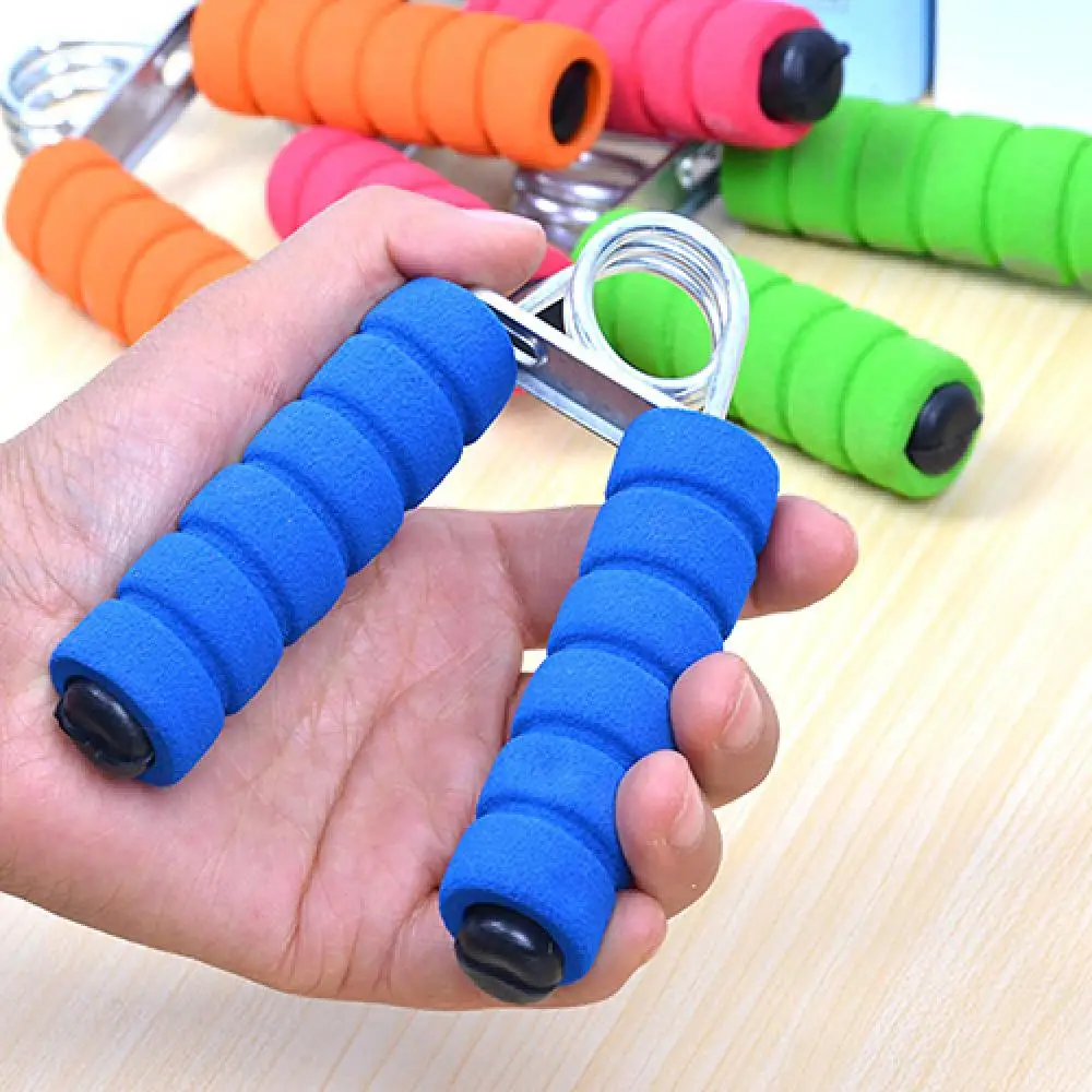 Spring-Steel-Wrist-Arm-Strength-Grippers-Convenient-To-Take-Safe-Sponge ...