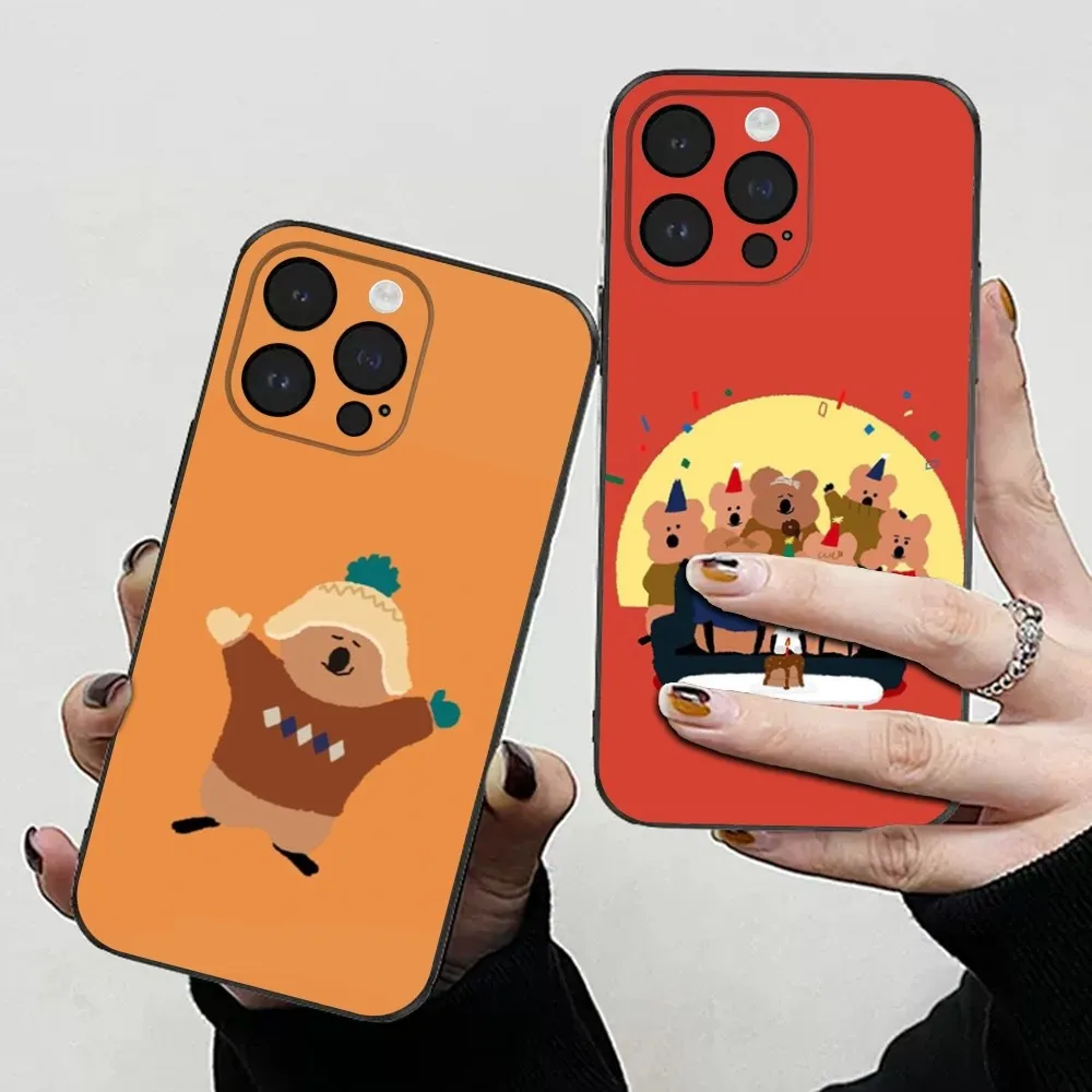Cartoon-Korean-Koala-Phone-Case-For-iPhone-15-14-13-12-11-Plus-Pro-Max ...