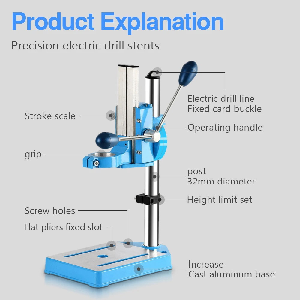 Drill Press Diagram
