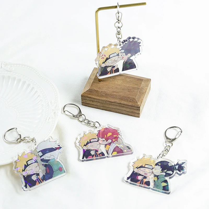 Anime-Keychain-Uchiha-Sasuke-Cartoon-Figure-Q-Version-Acrylic-Keyring ...