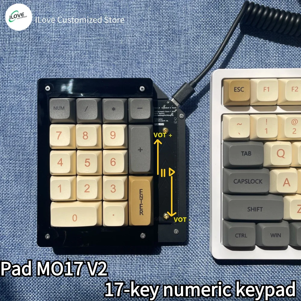 USB-Number-Pad-Touch-Mechanical-kit-DIY-Mini-Keyboard-17-Keys-Photoshop ...