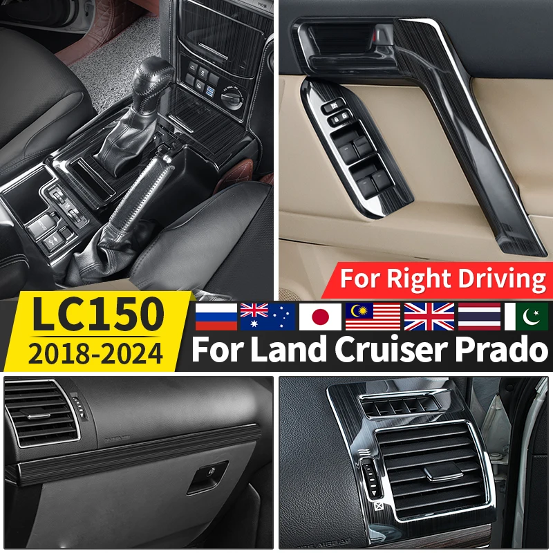 For-2018-2024-Right-Rudder-Car-Toyota-Land-Cruiser-Prado-150-Gear-Air ...