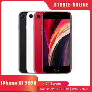 Original Apple iPhone SE 2020 iphone se2 A13 3G RAM 64/128/256GB RAM Hexa Core SE 2020 Phone ...